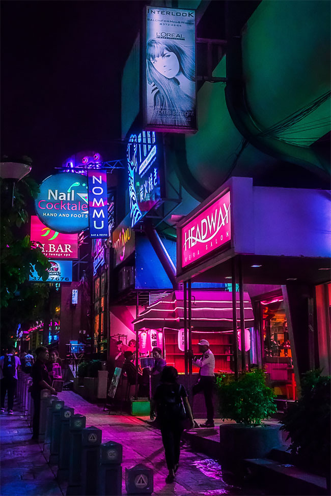 Filipino Photographer Explores Cyber Manila in Neon Noir – ViralBandit