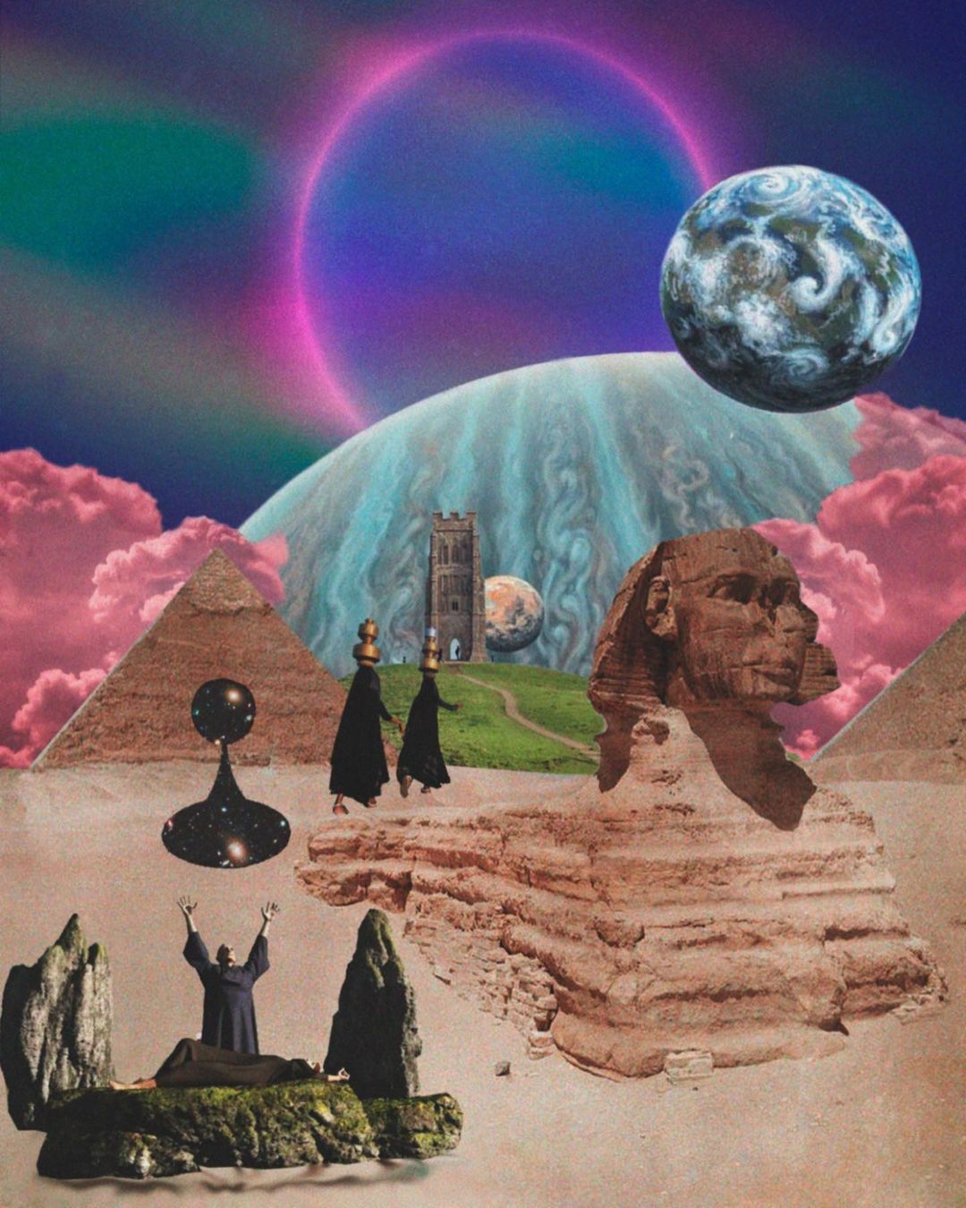 The Spiritual & Psychedelic Collages by Anarkoiris – ViralBandit