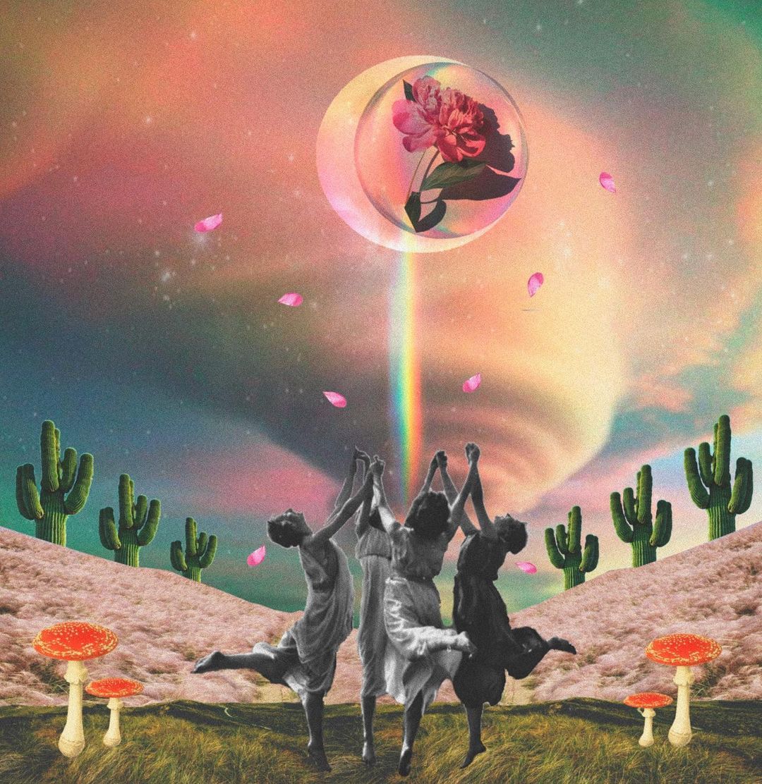 The Spiritual & Psychedelic Collages by Anarkoiris – ViralBandit